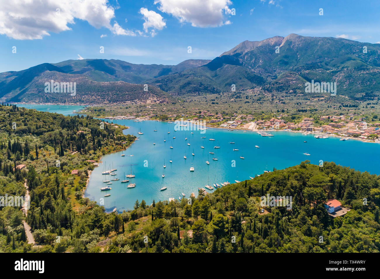Lefkada aerial hi-res stock photography and images - Alamy