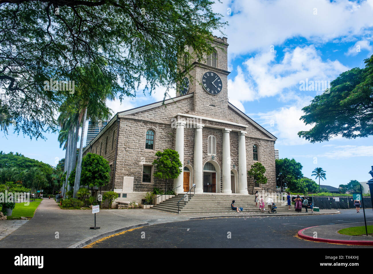 Kawaiahao church hi-res stock photography and images - Alamy
