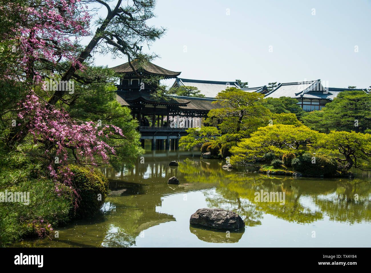 Heian shrine architecture hi-res stock photography and images - Alamy