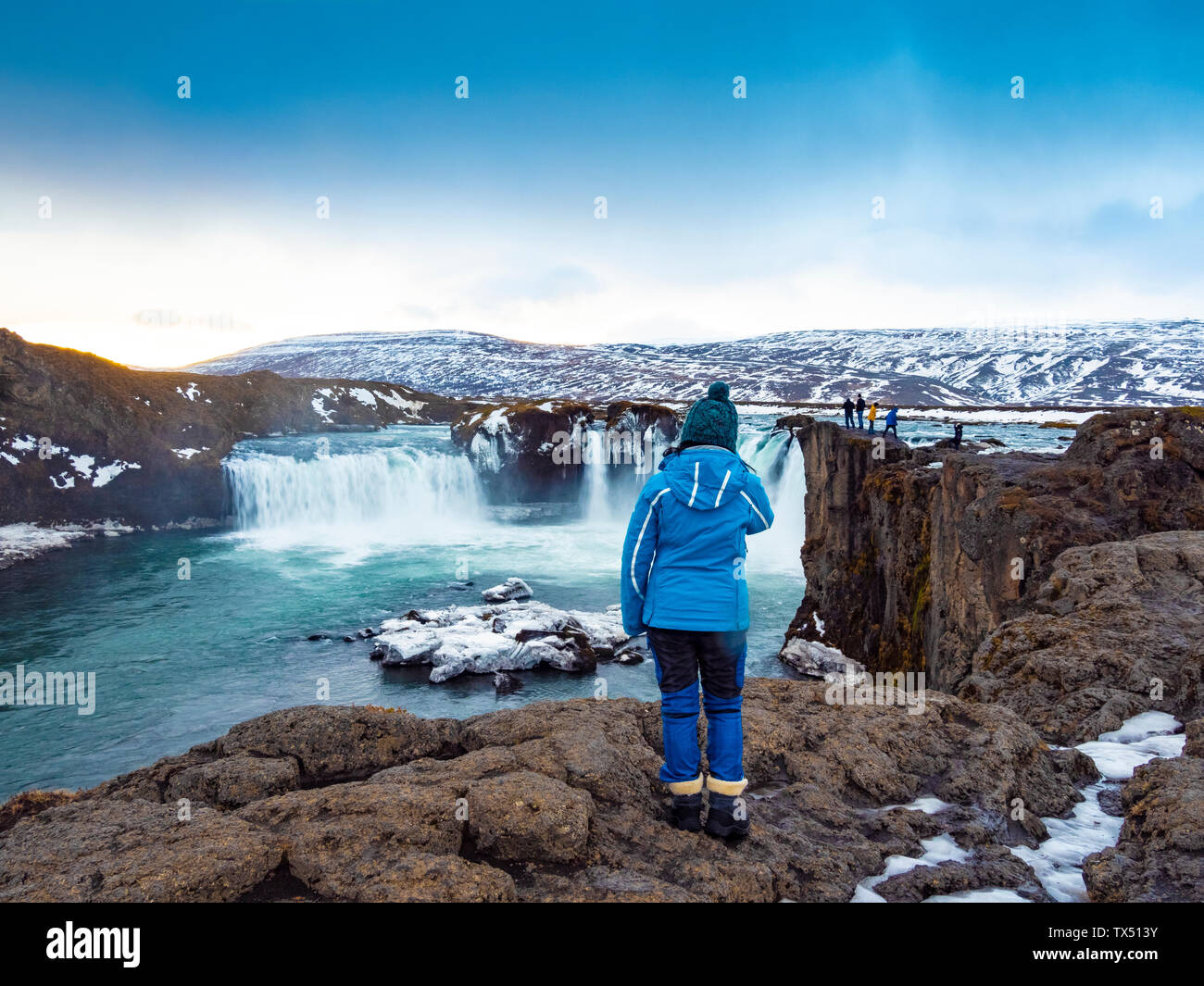 Godafoss waterfall hi-res stock photography and images - Alamy