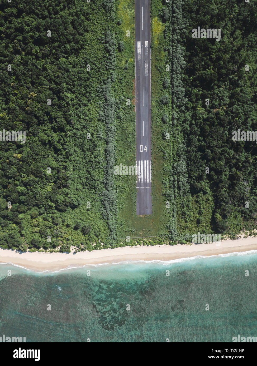 Indonesia, Sumbawa, runway Stock Photo - Alamy