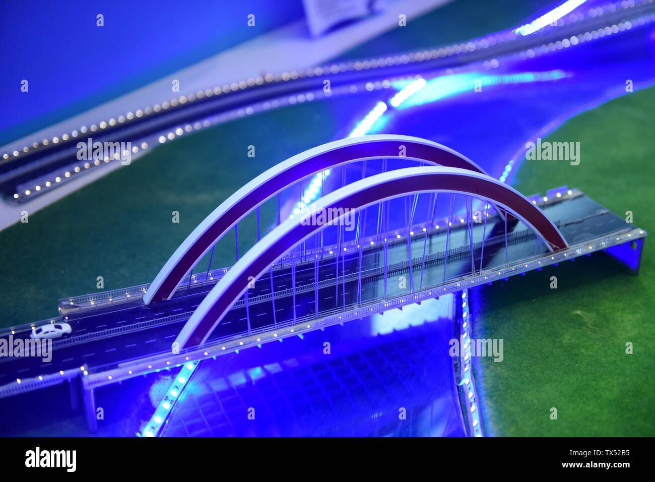Architectural model of bridge hi-res stock photography and images - Alamy