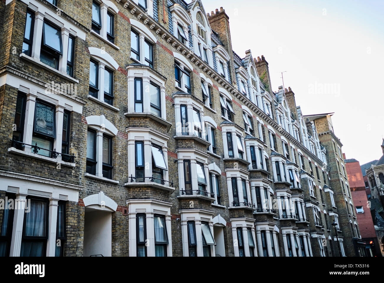 UK, London, house facade Stock Photo - Alamy