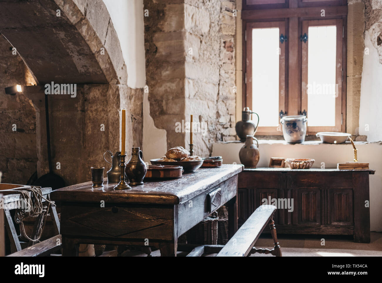 Medieval Castle Kitchen Layout