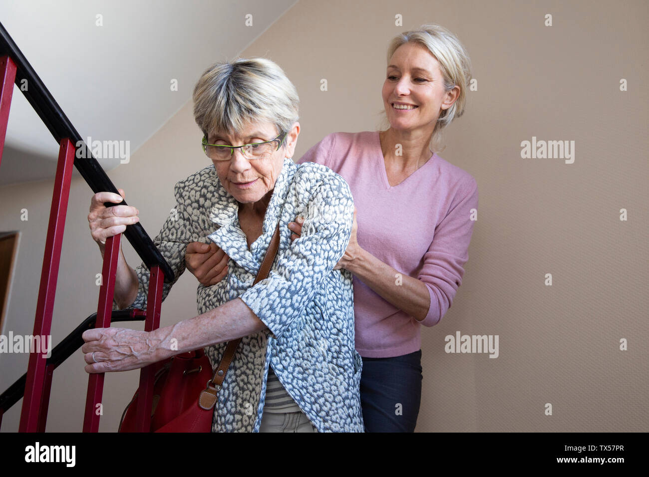 Older family carer hi-res stock photography and images - Alamy