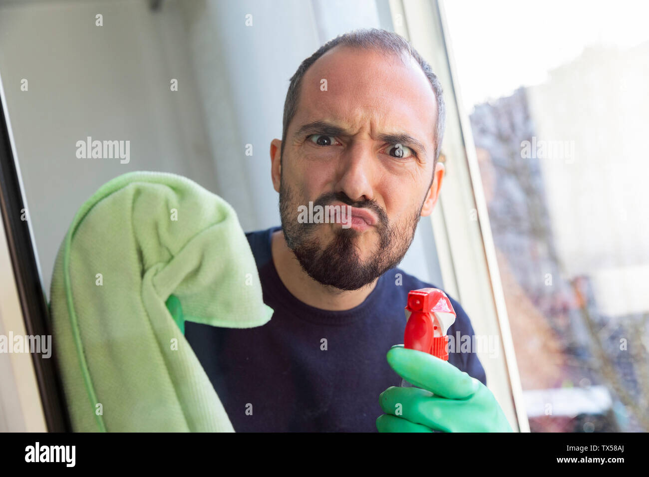 Compulsive cleaning disorder hi-res stock photography and images - Alamy