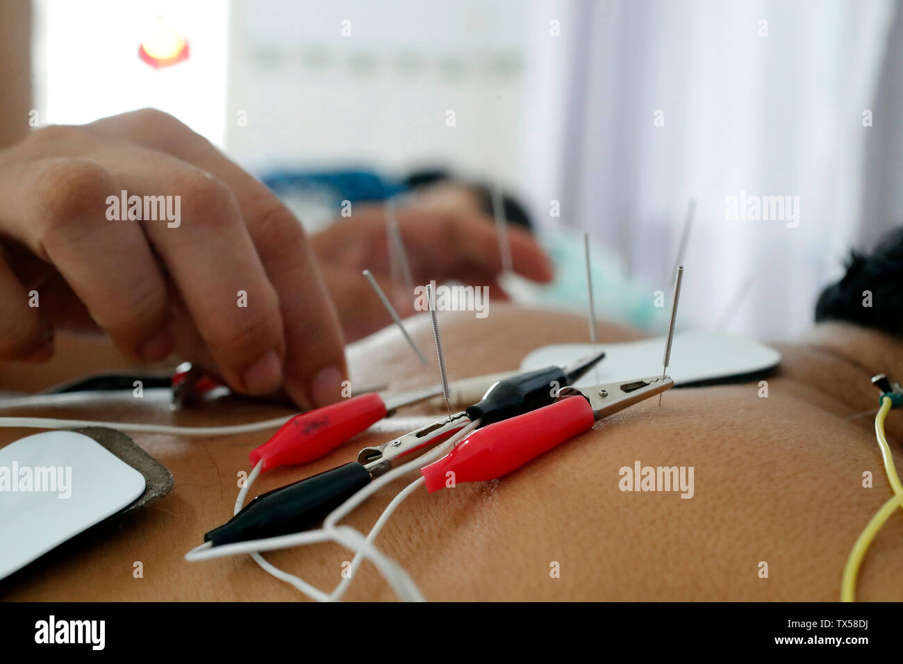 Vietnamese traditional medicine clinic Stock Photo - Alamy