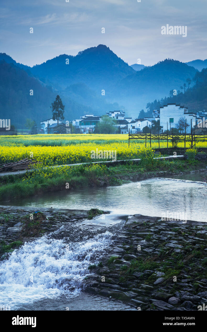 Damei scenery map Stock Photo - Alamy