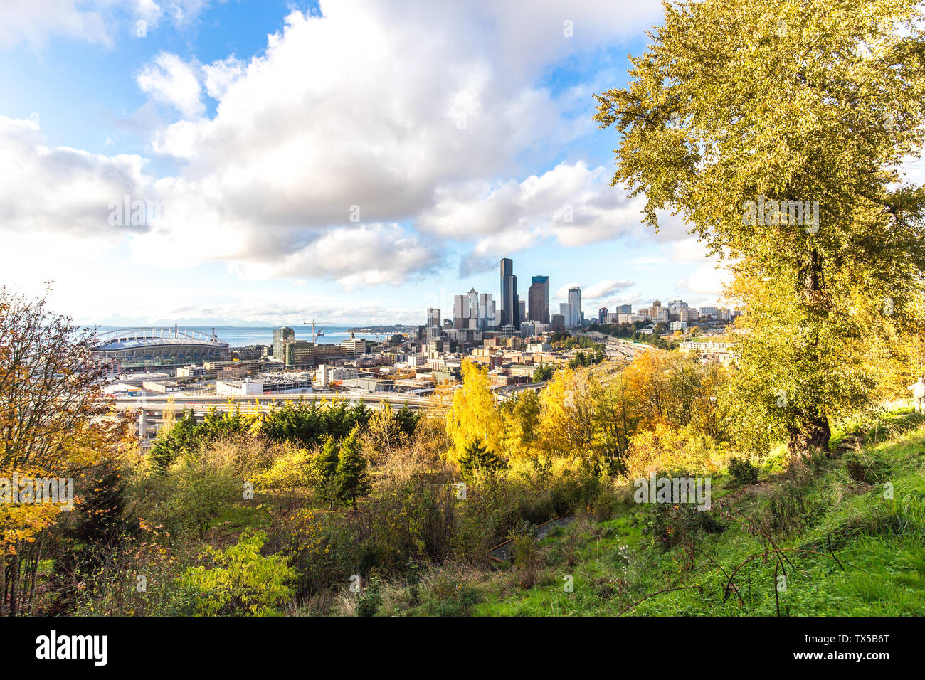 Cityscape and skyline of seattle Stock Photo - Alamy