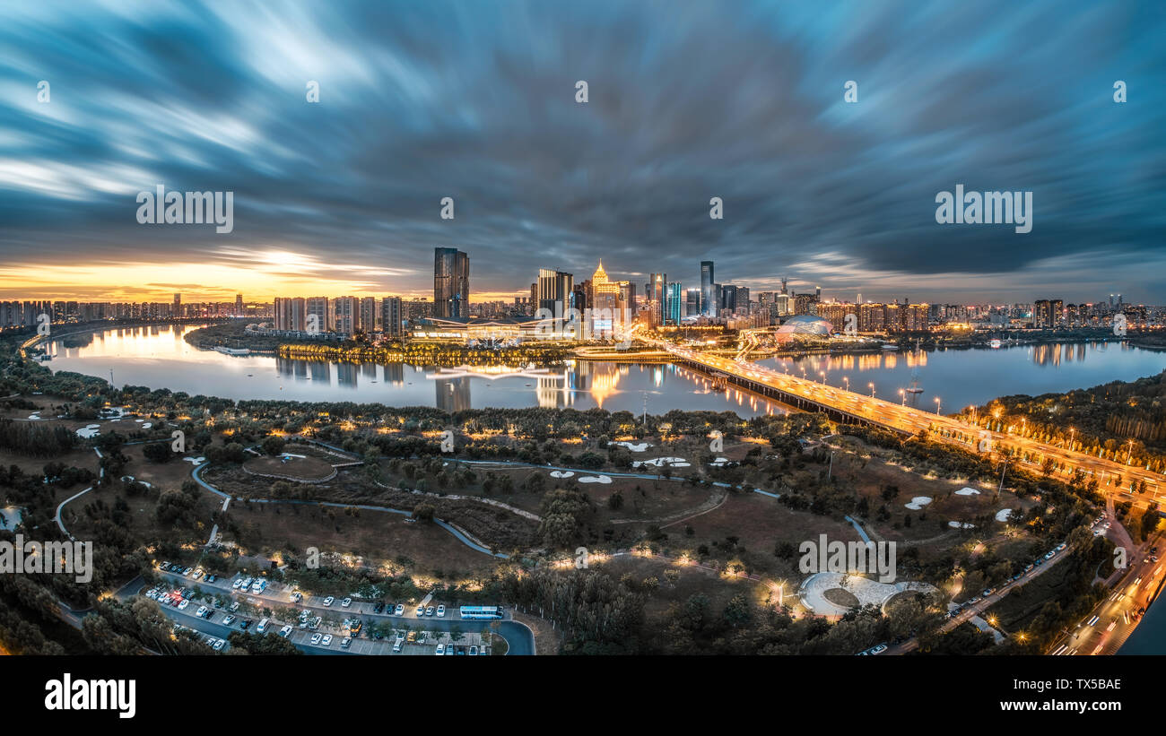 Shenyang Hunhe Wuli River Shengjing Grand Theatre K11 Stock Photo - Alamy
