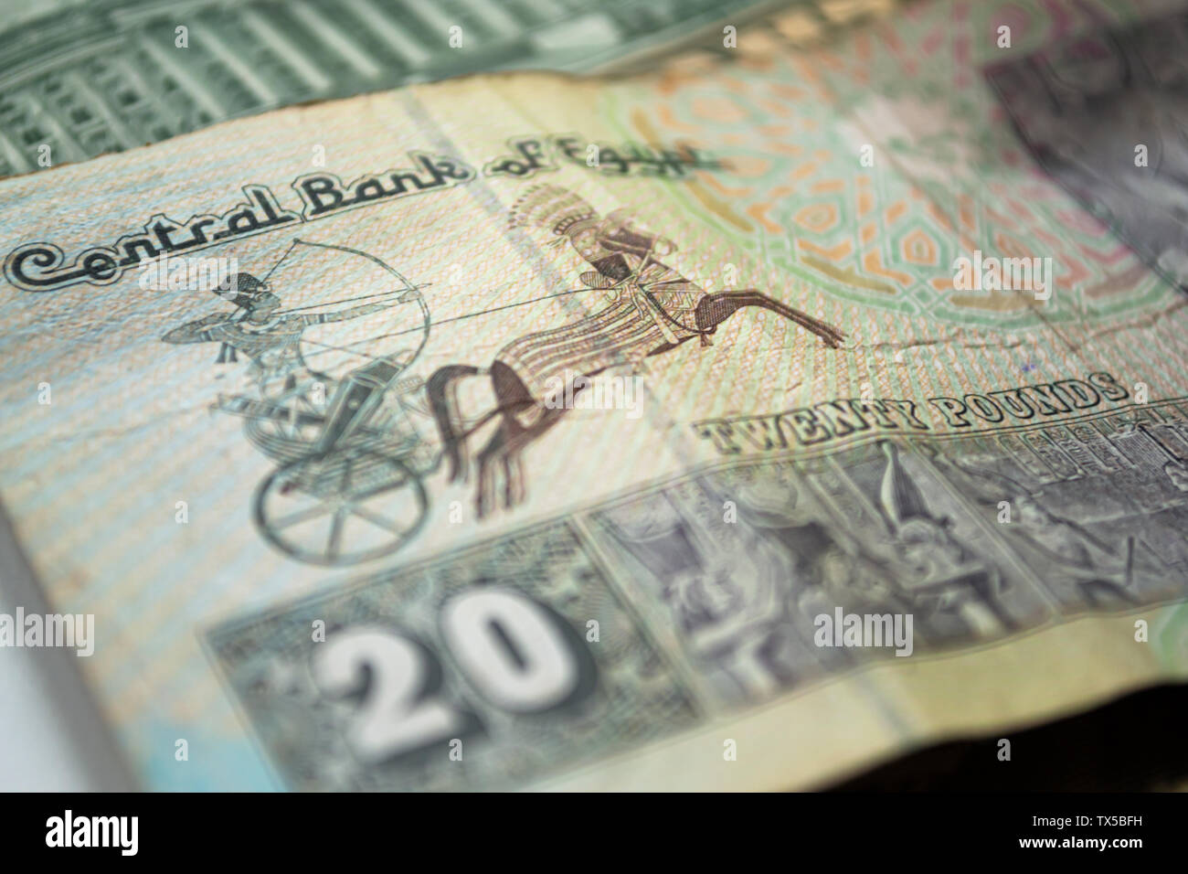 20 egyptian pound note hi-res stock photography and images - Alamy