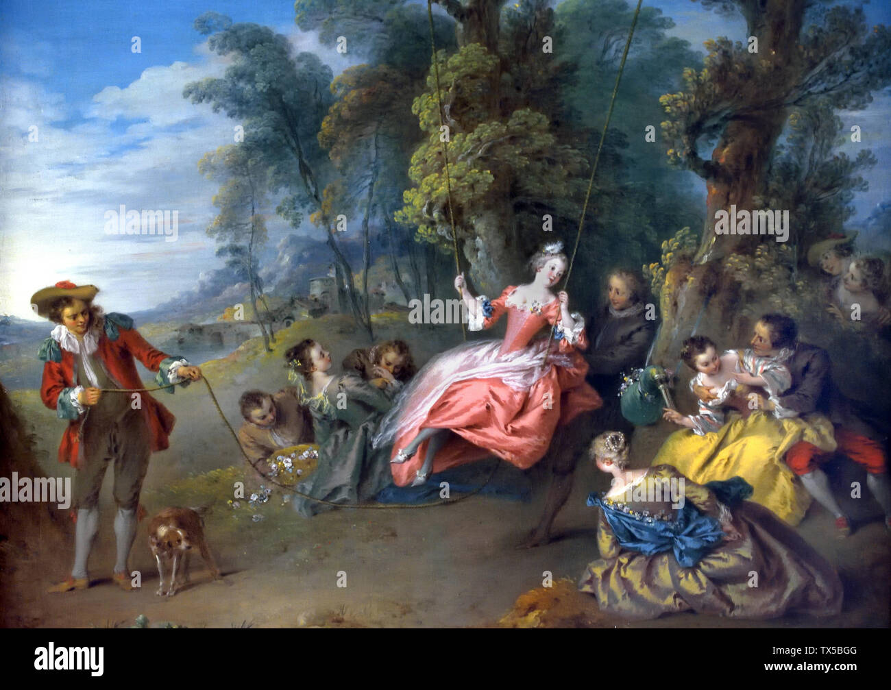 L escarpolette hi-res stock photography and images - Alamy