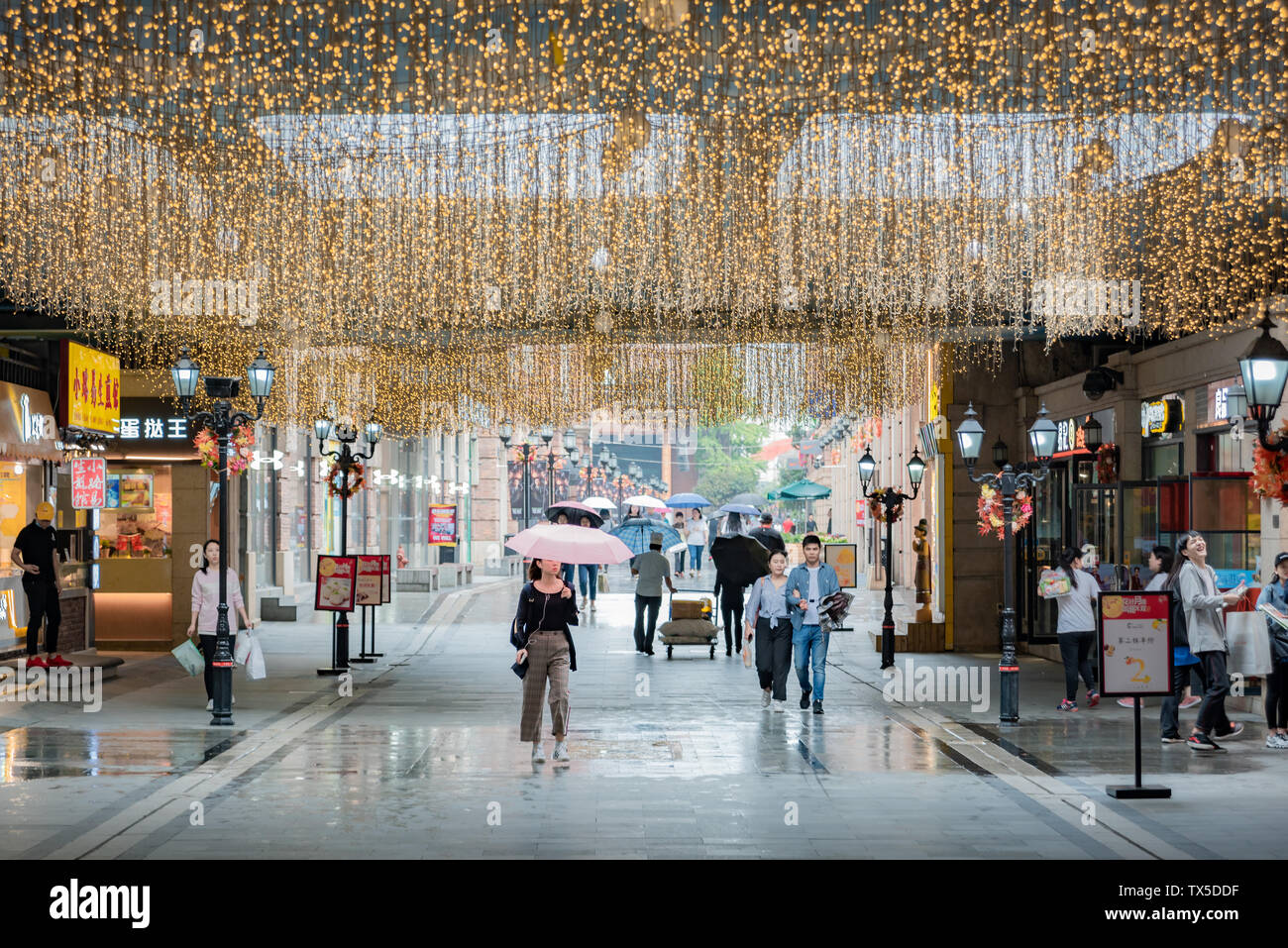 Commercial city appearance and transportation system hi-res stock ...