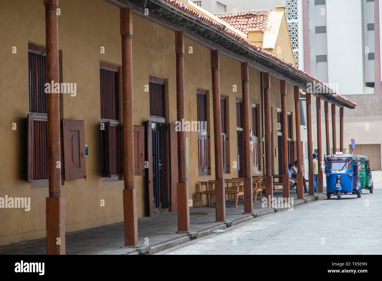 Old Dutch Hospital Shopping Precinct, Fort, Colombo, Sri Lanka Stock ...