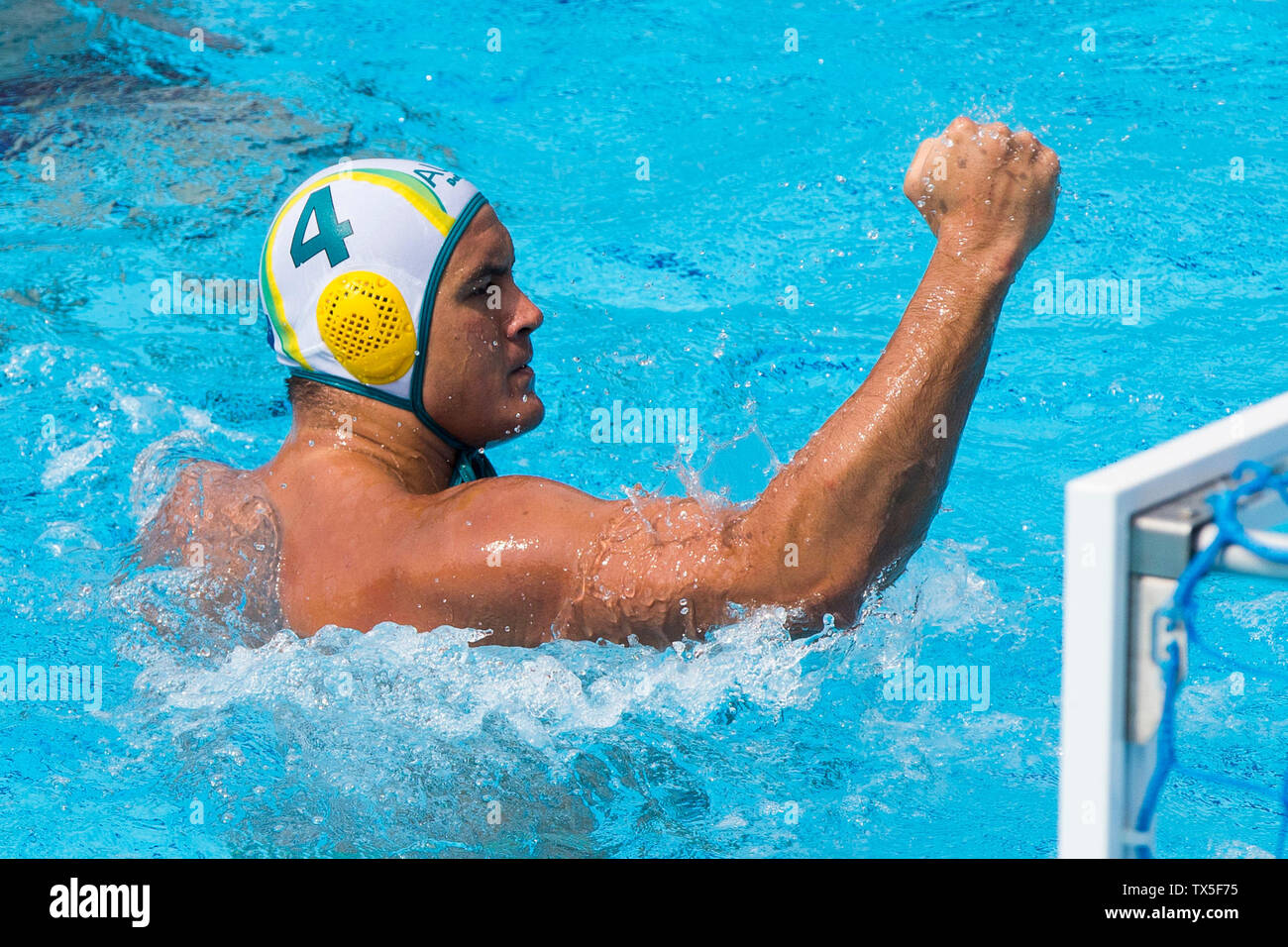 Joseph Kayes of Australia celebrates scoring the goal Stock Photo - Alamy