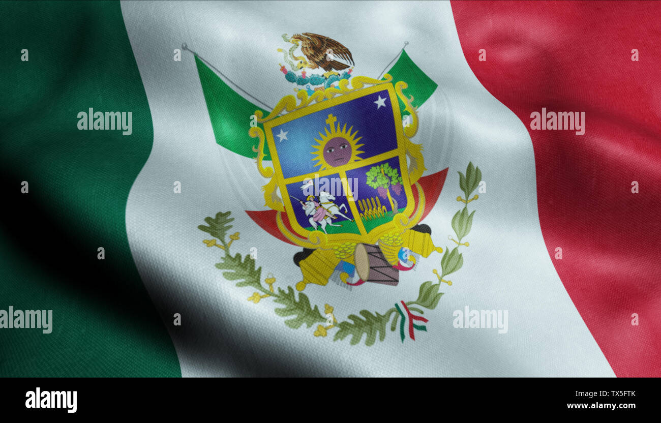 Flag of queretaro hi-res stock photography and images - Alamy