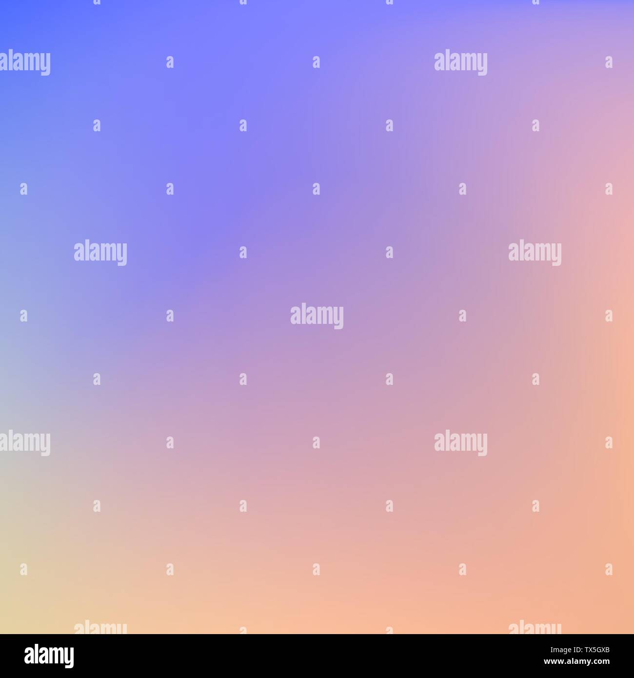 Abstract soft color blend background. Orange and blue gradient. Vector ...