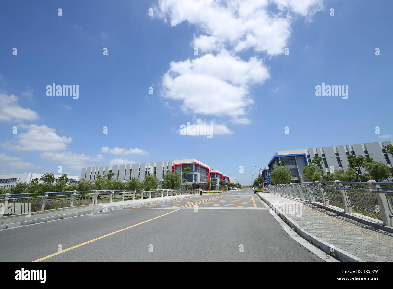 Industrial Park Development Zone Stock Photo - Alamy