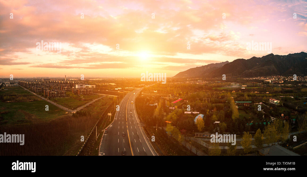 Chinese highway scenery Stock Photo - Alamy