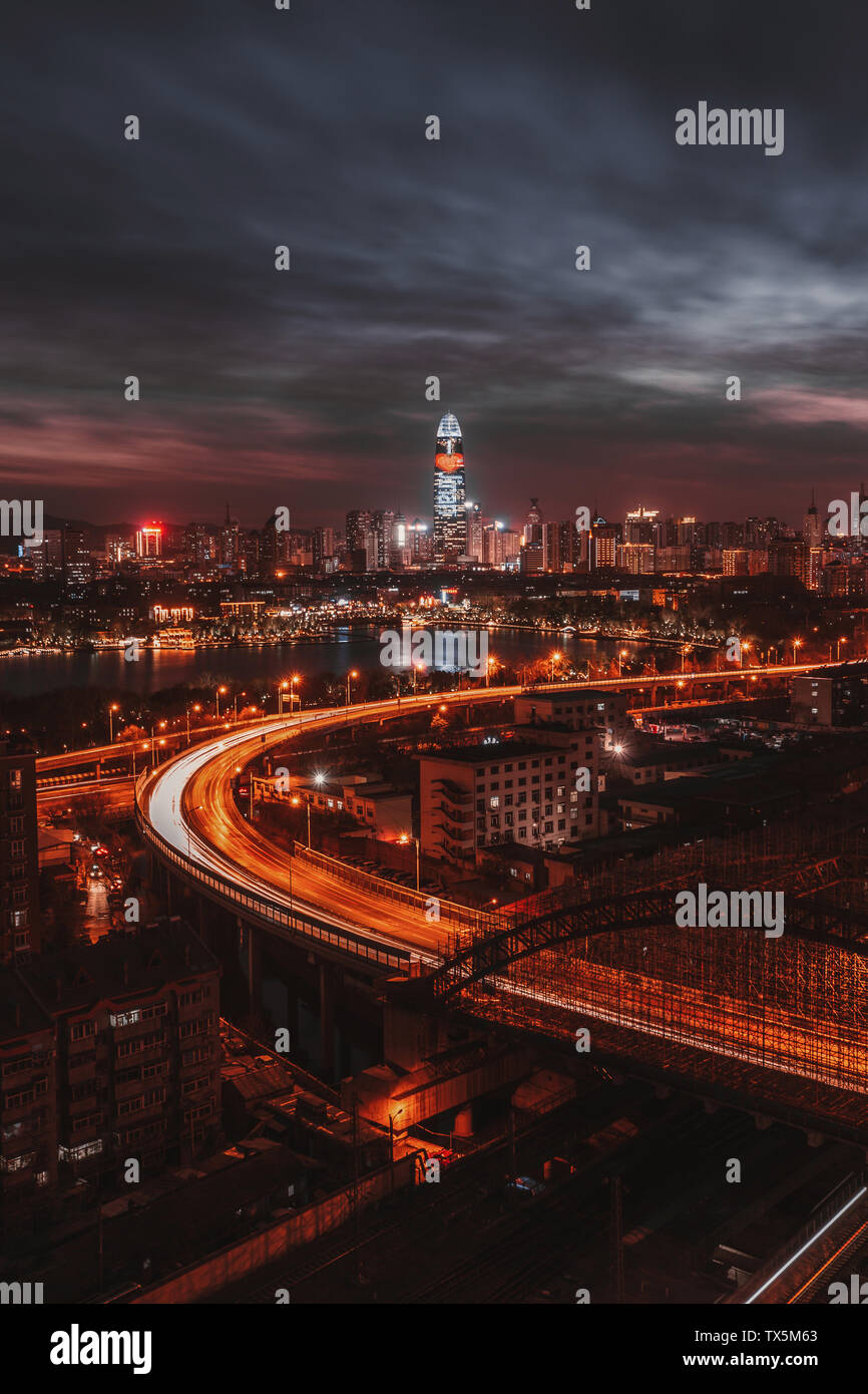 city, dusk, downtown, cityscape, tourism, skyline, traffic, city ...