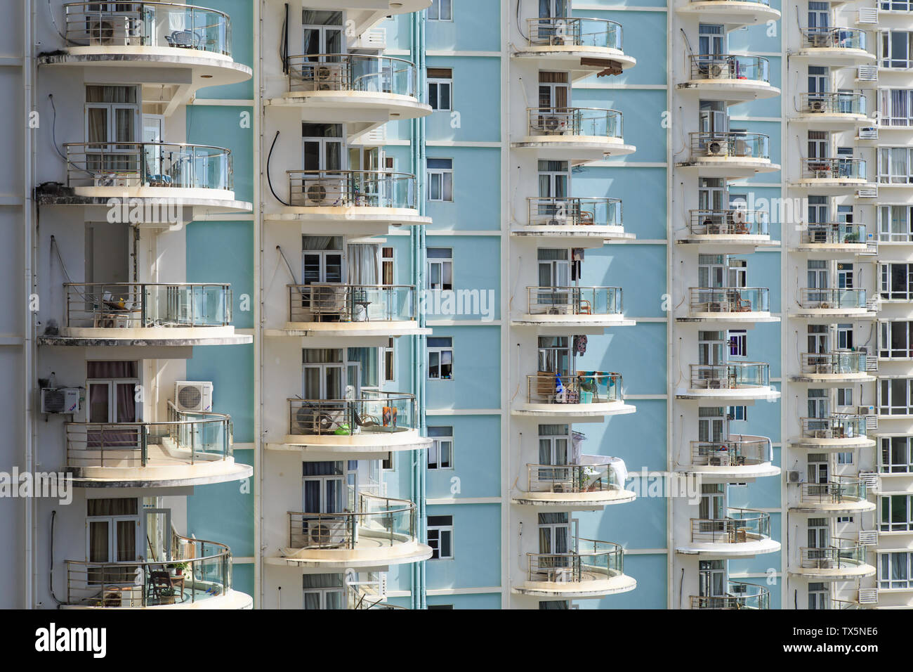 High-rise residential community Stock Photo - Alamy