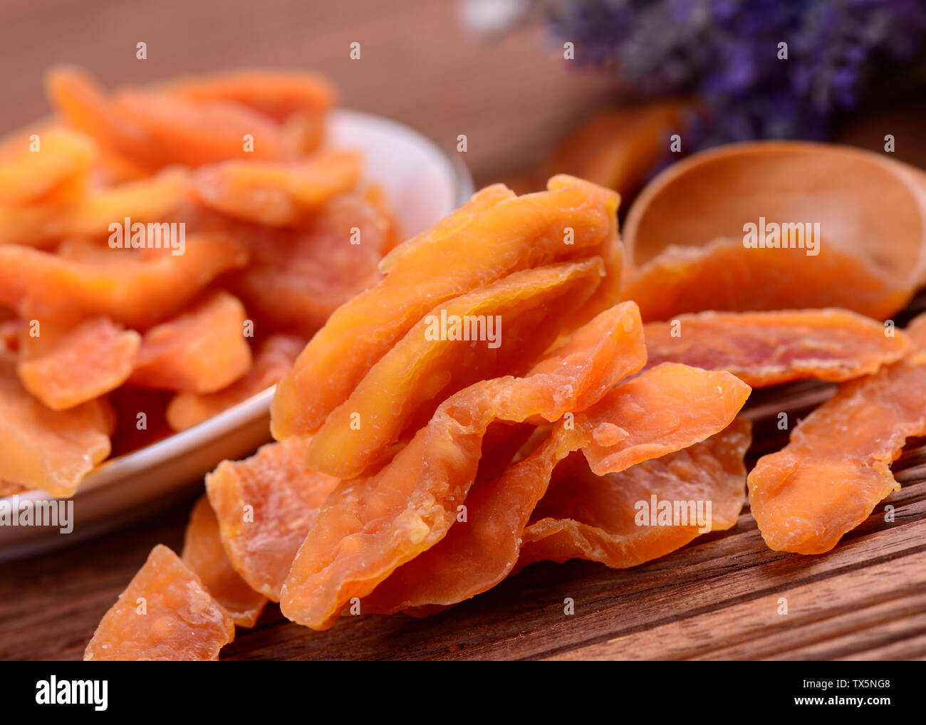 Dried sweet potato Stock Photo - Alamy