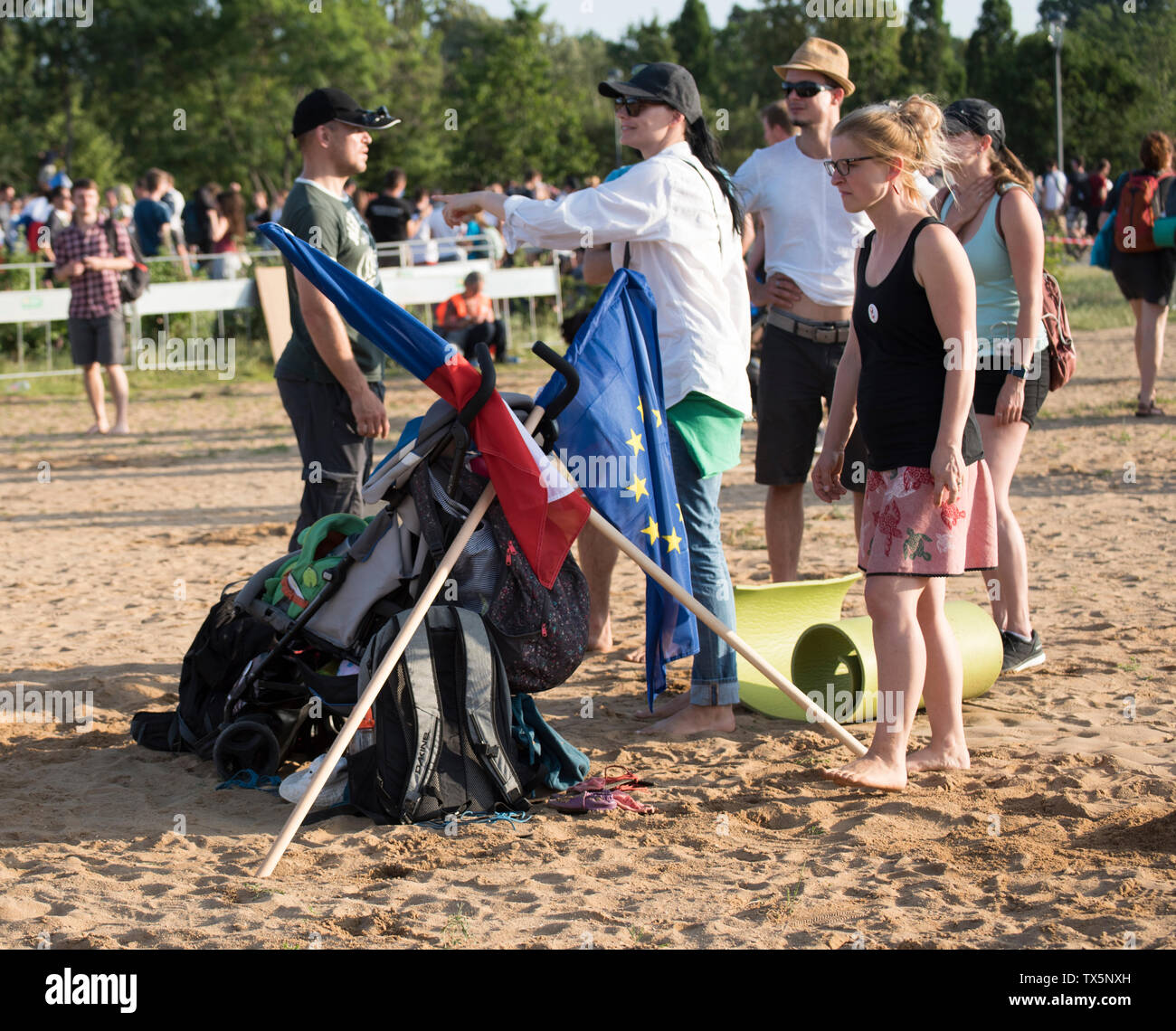 The largest Czech mass demonstration since 1989 with the attendance ...