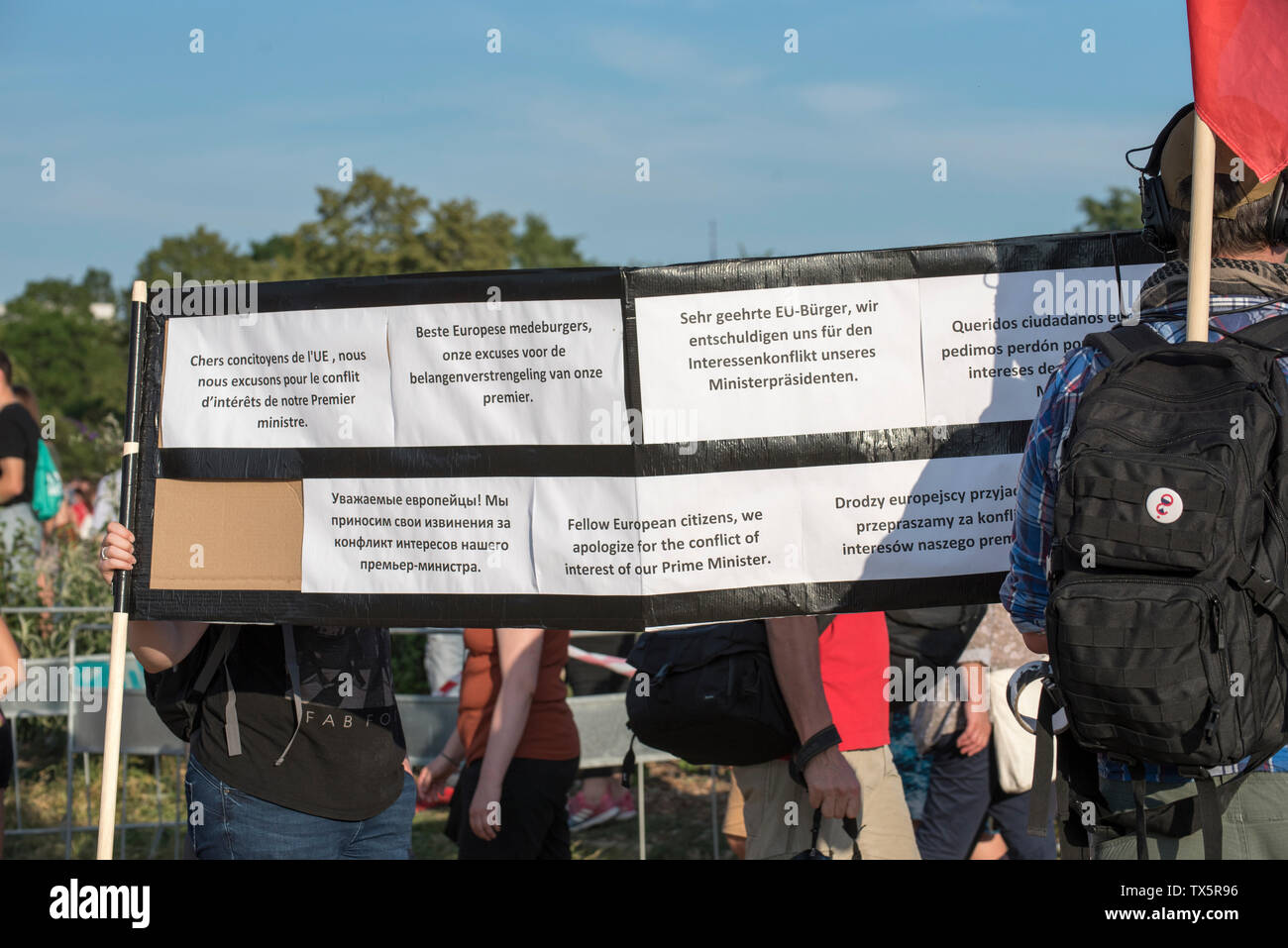 The largest Czech mass demonstration since 1989 with the attendance ...