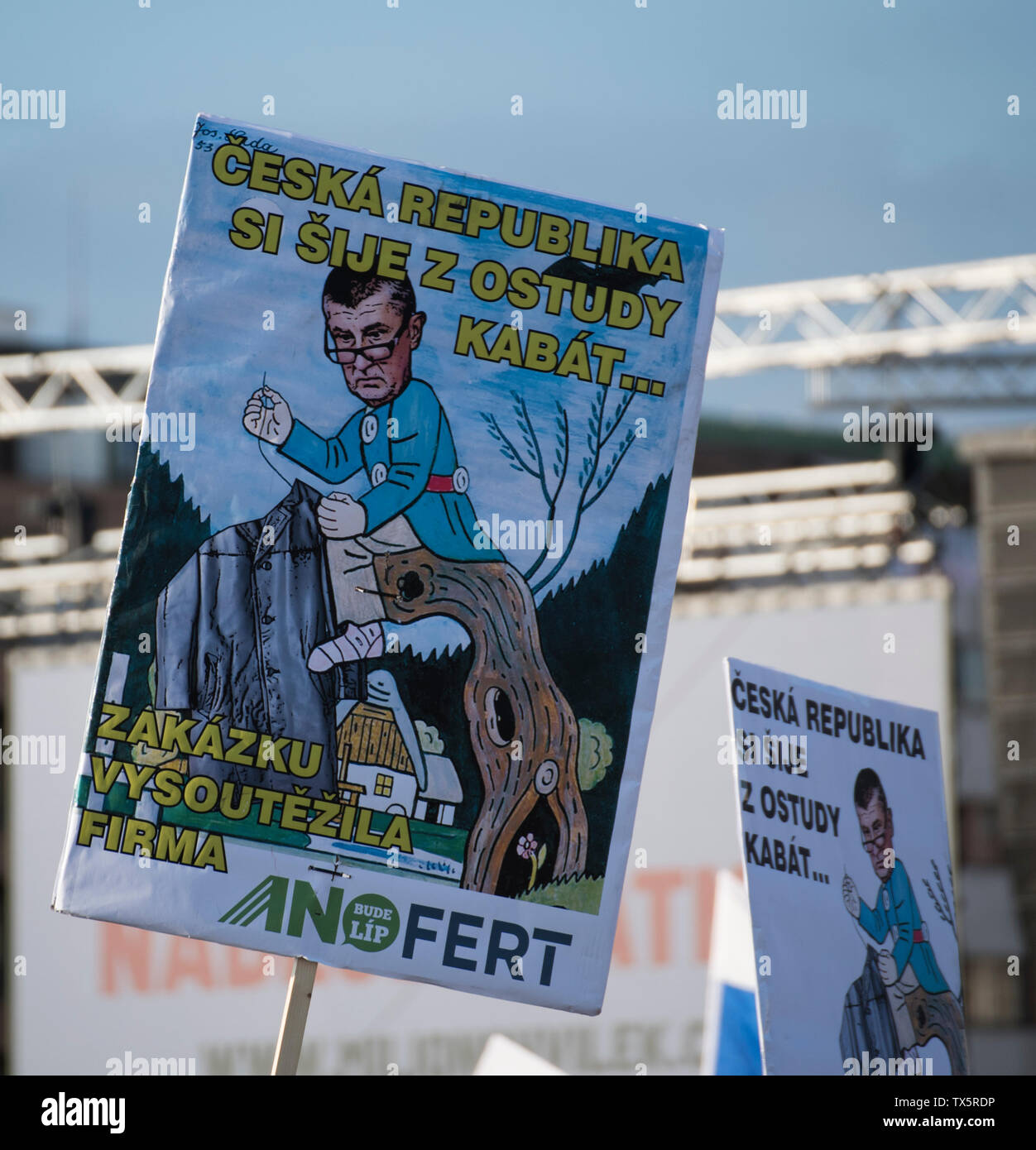 The largest Czech mass demonstration since 1989 with the attendance ...