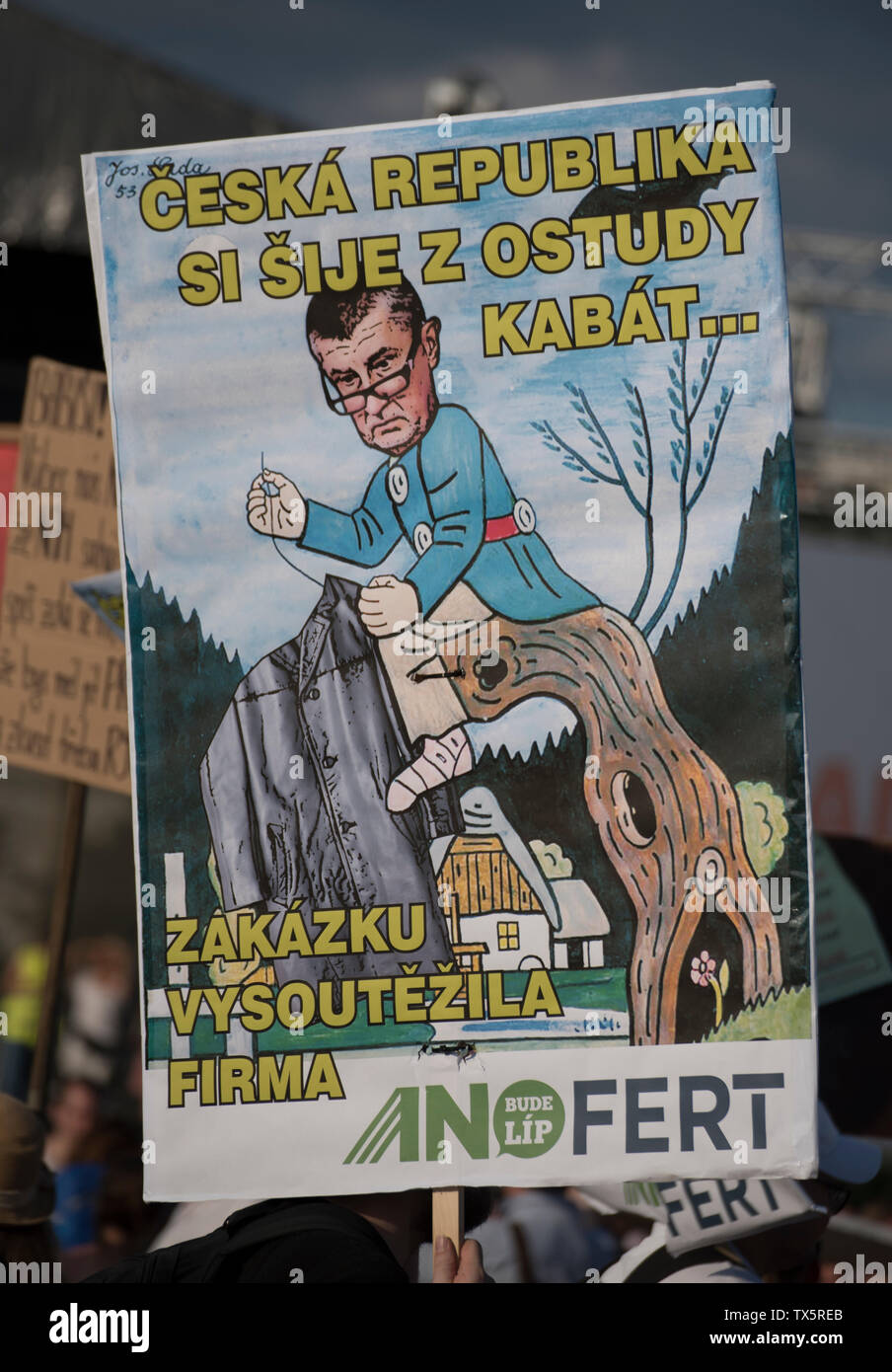 The largest Czech mass demonstration since 1989 with the attendance ...