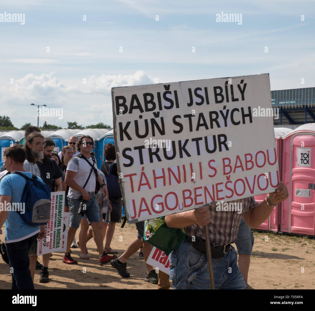 The largest Czech mass demonstration since 1989 with the attendance ...