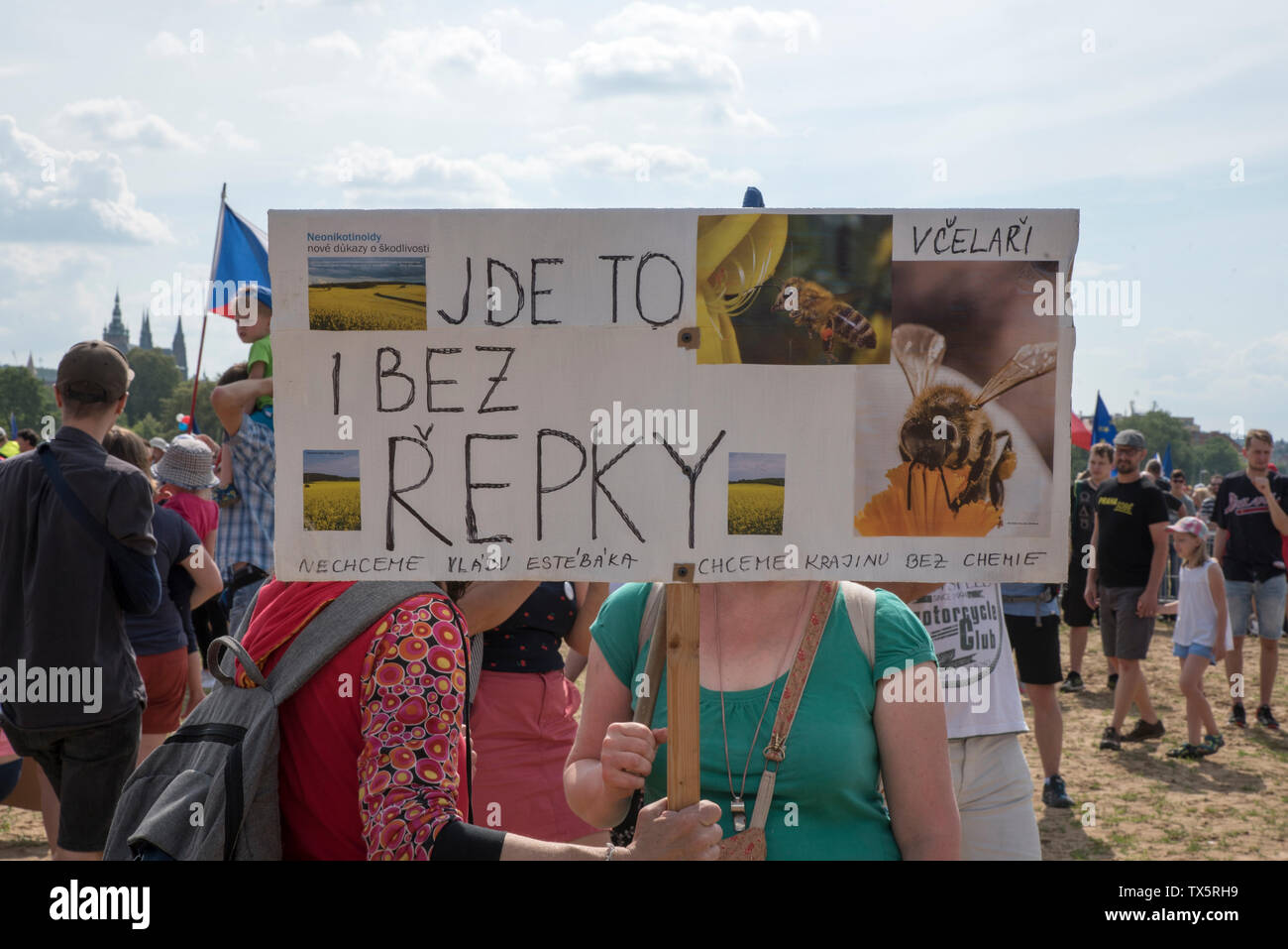 The largest Czech mass demonstration since 1989 with the attendance ...