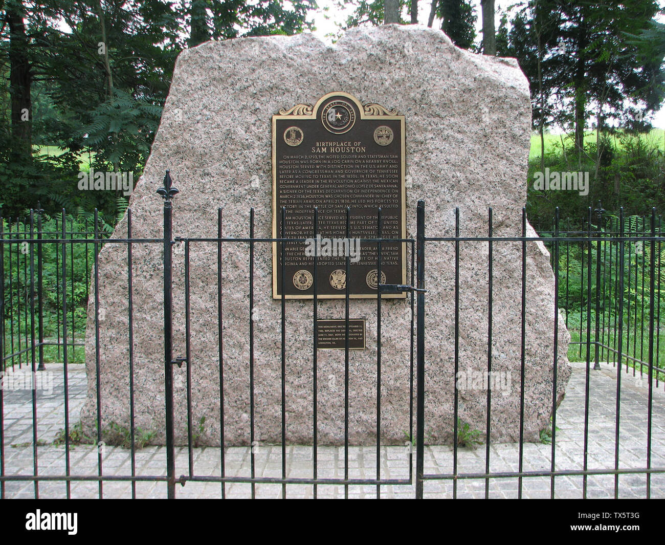 Virginia historical marker hi-res stock photography and images - Alamy