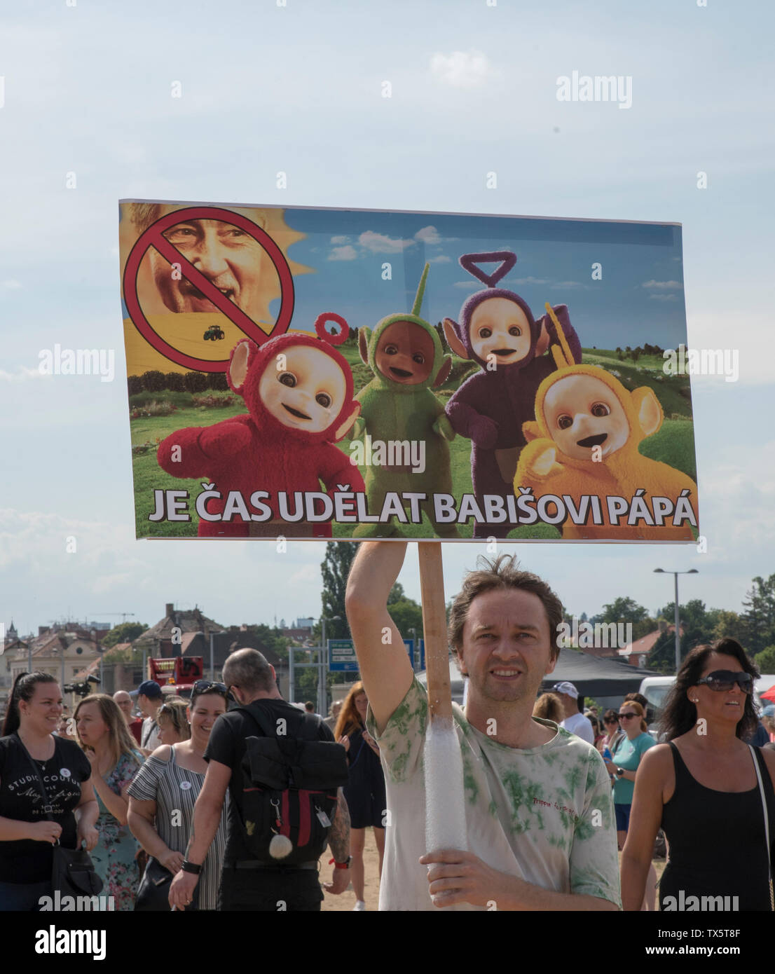 The largest Czech mass demonstration since 1989 with the attendance ...