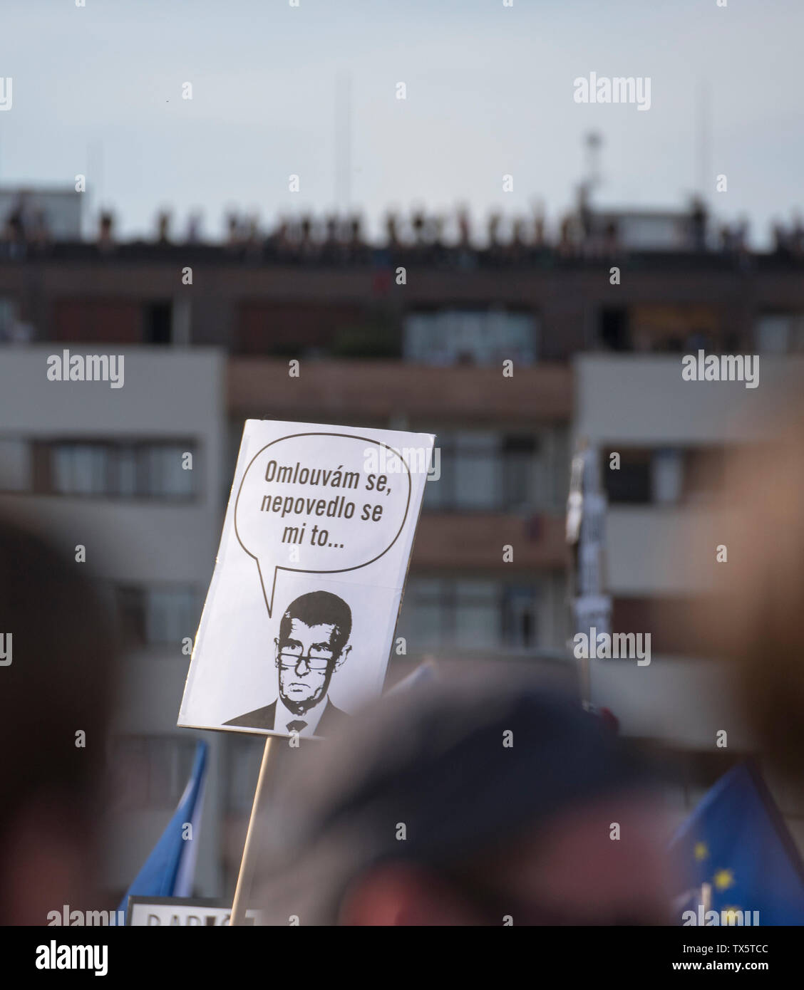 The largest Czech mass demonstration since 1989 with the attendance ...