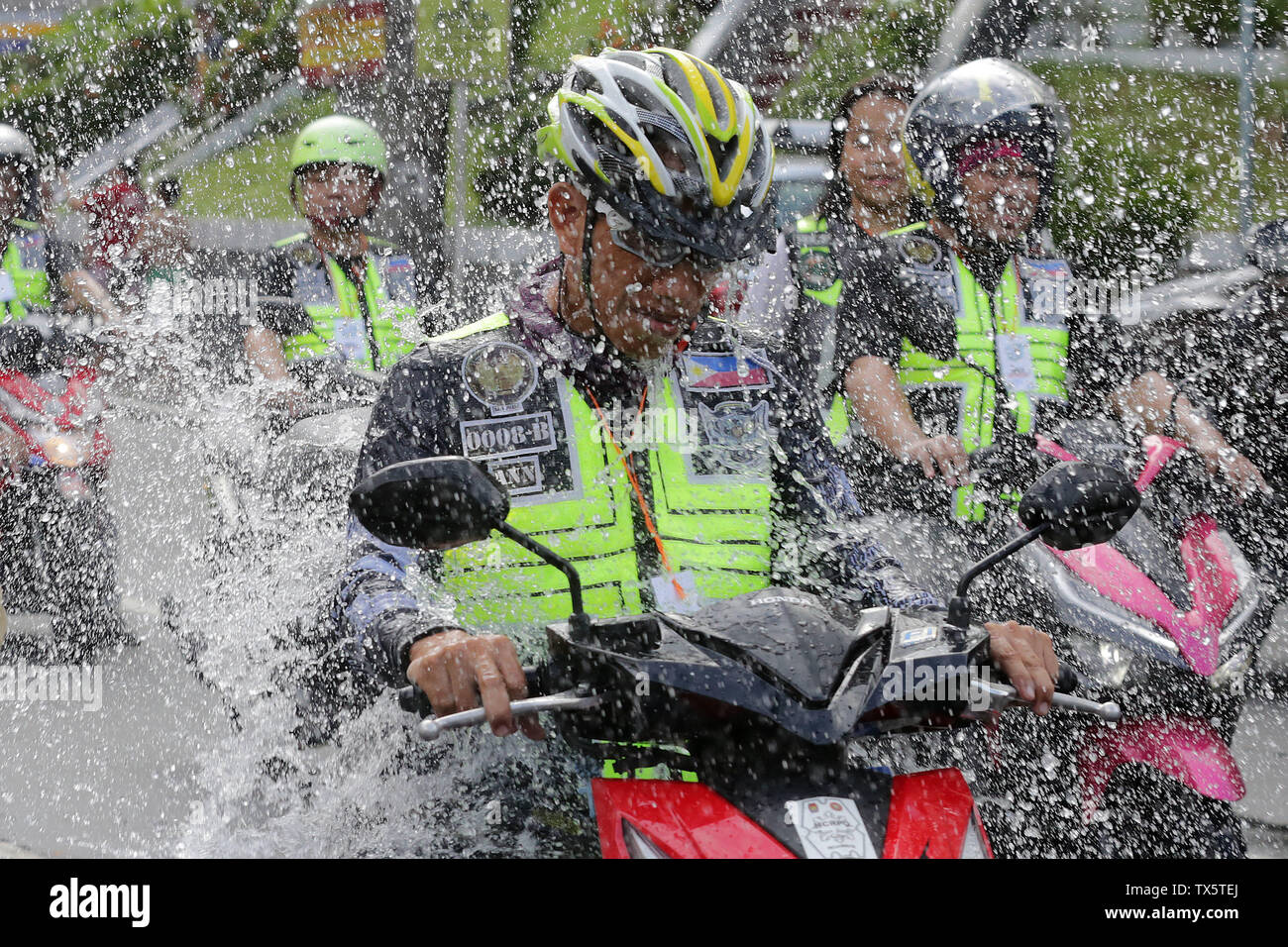 San Juan City, Philippines. 24th June, 2019. People celebrate the ...