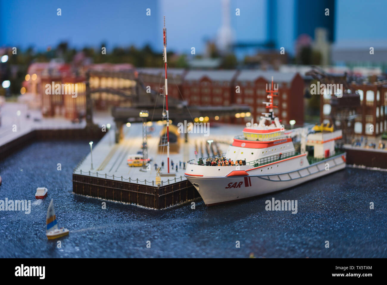 Shanghai's big dream microcity, the railway model theme sand table of ...