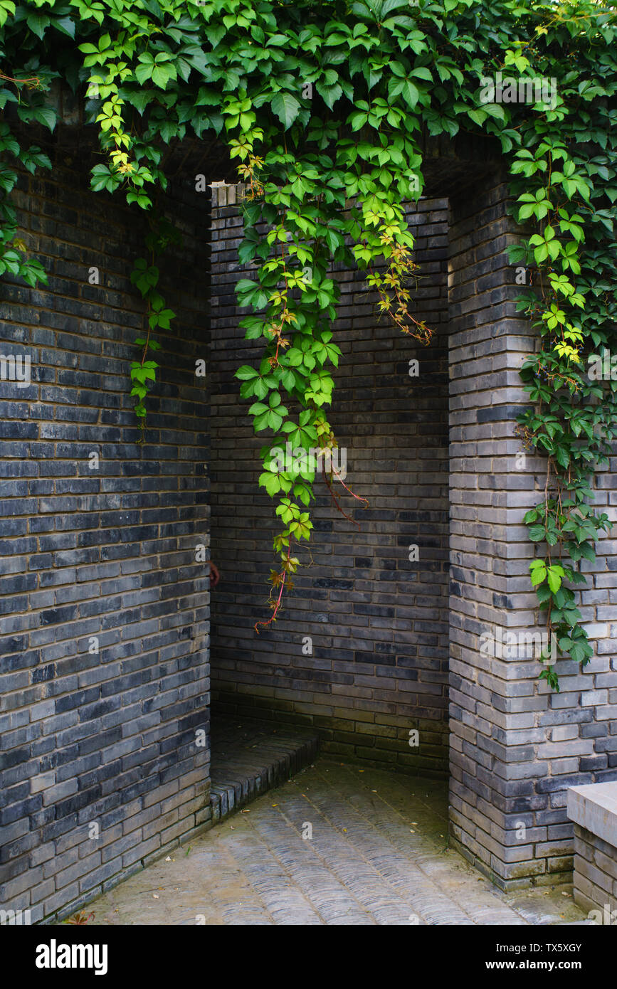 Beijing Red Brick Art Gallery Stock Photo - Alamy