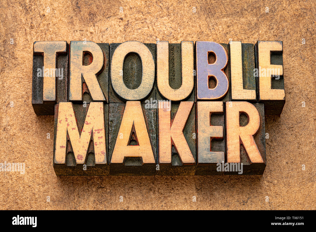 Troublemaker hi-res stock photography and images - Alamy