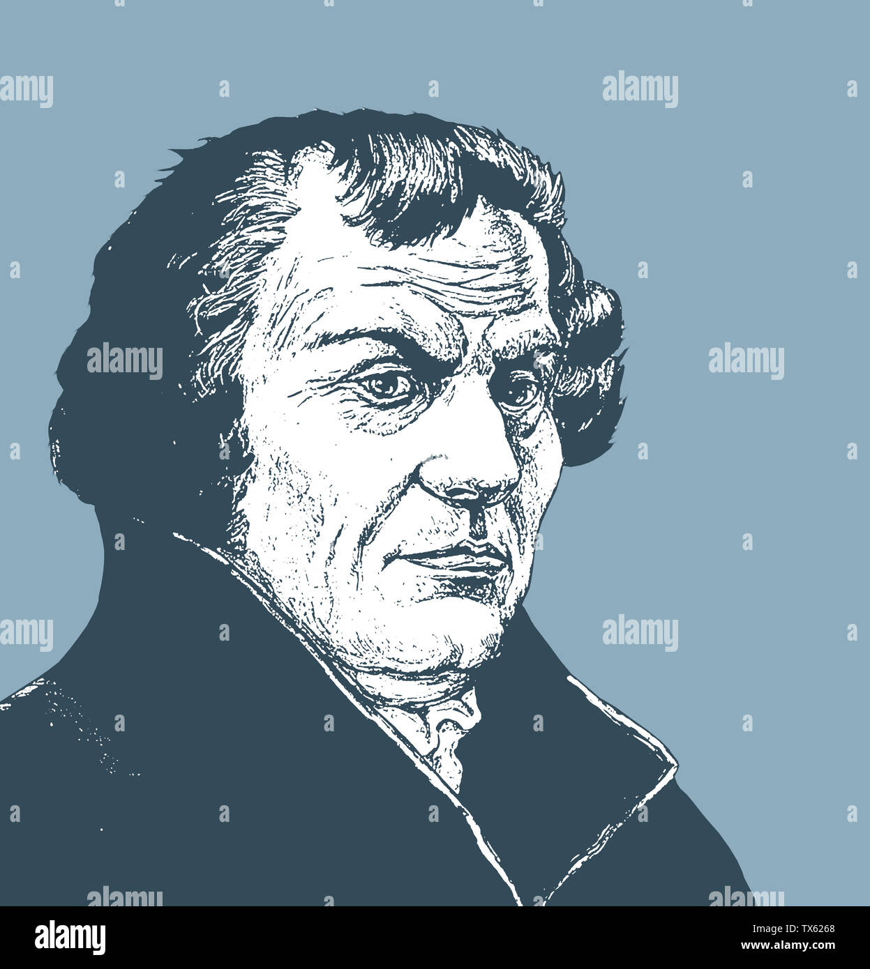 Martin luther protestant reformation hi-res stock photography and ...