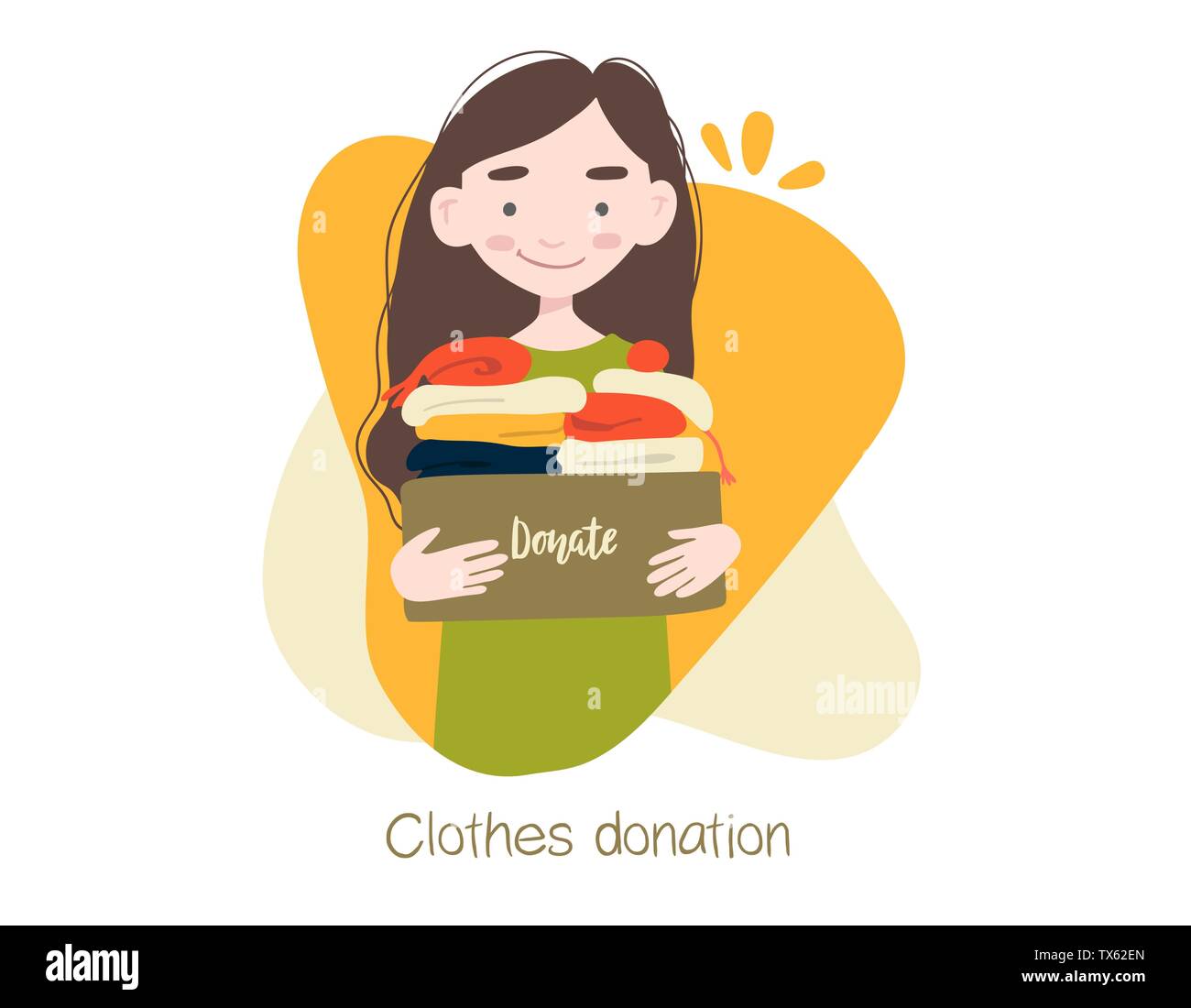 Mindful living vector Cut Out Stock Images & Pictures - Alamy