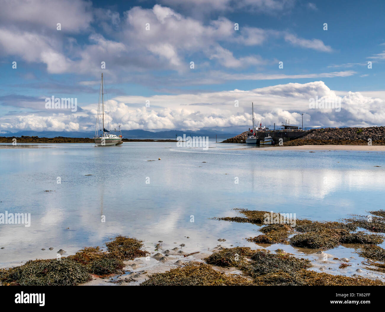 Galmisdale, Isle of Eigg, Small Isles, Scotland Stock Photo - Alamy