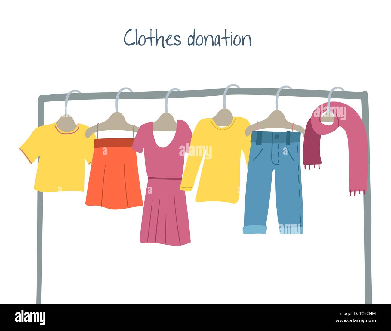 Hanger cartoon Stock Vector Images - Alamy