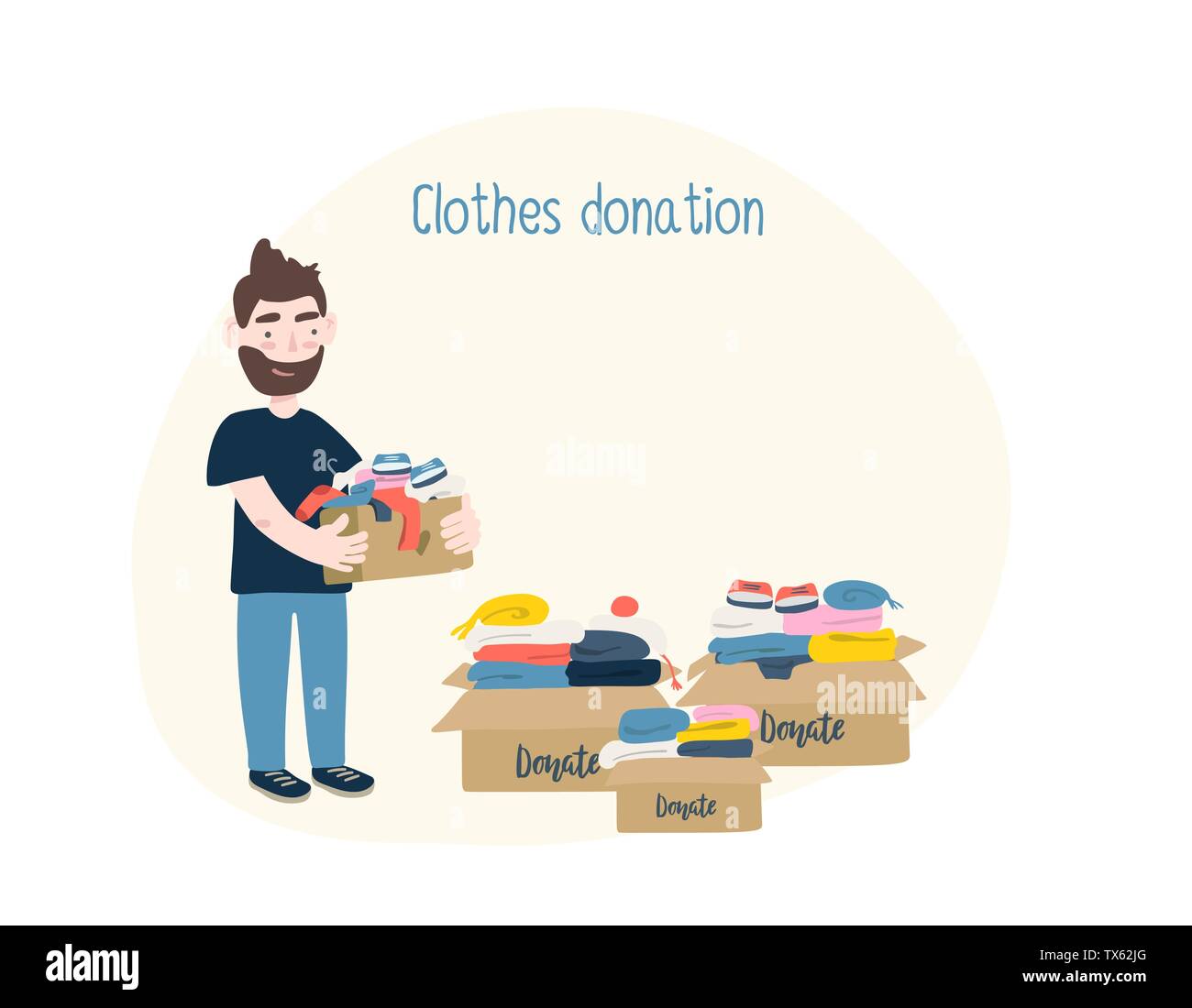 vector cartoon illustration Stock Vector Image & Art - Alamy