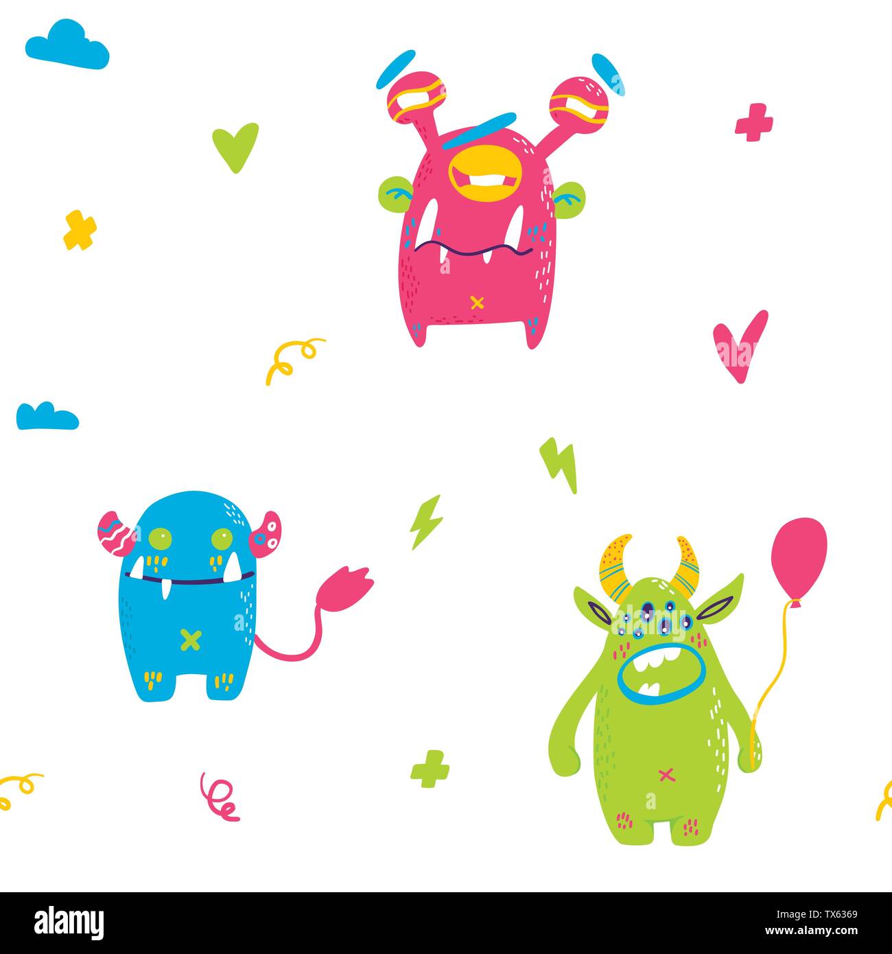 vector seamless pattern Stock Vector Image & Art - Alamy