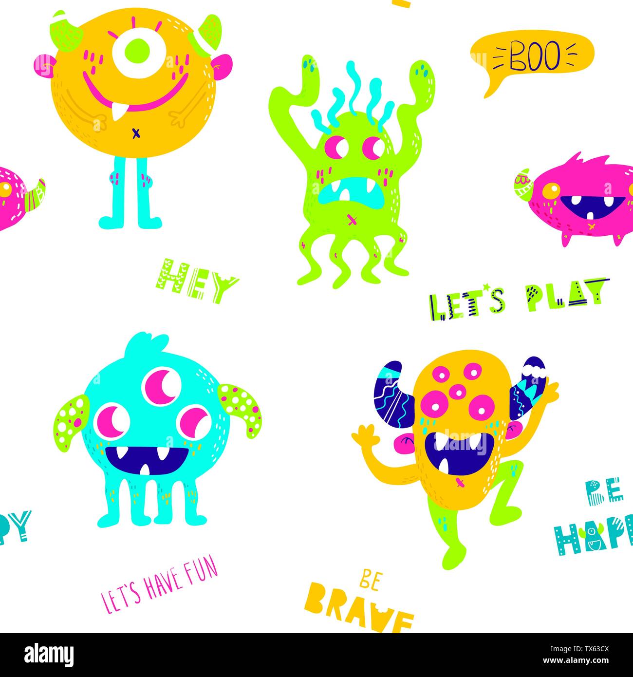 vector seamless pattern Stock Vector Image & Art - Alamy