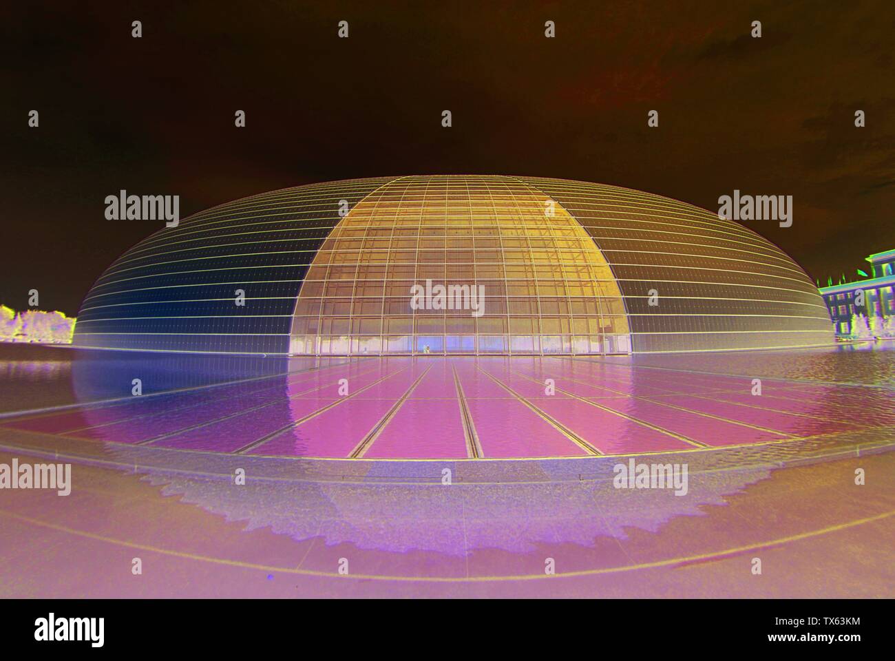 Modern theatre exterior hi-res stock photography and images - Alamy