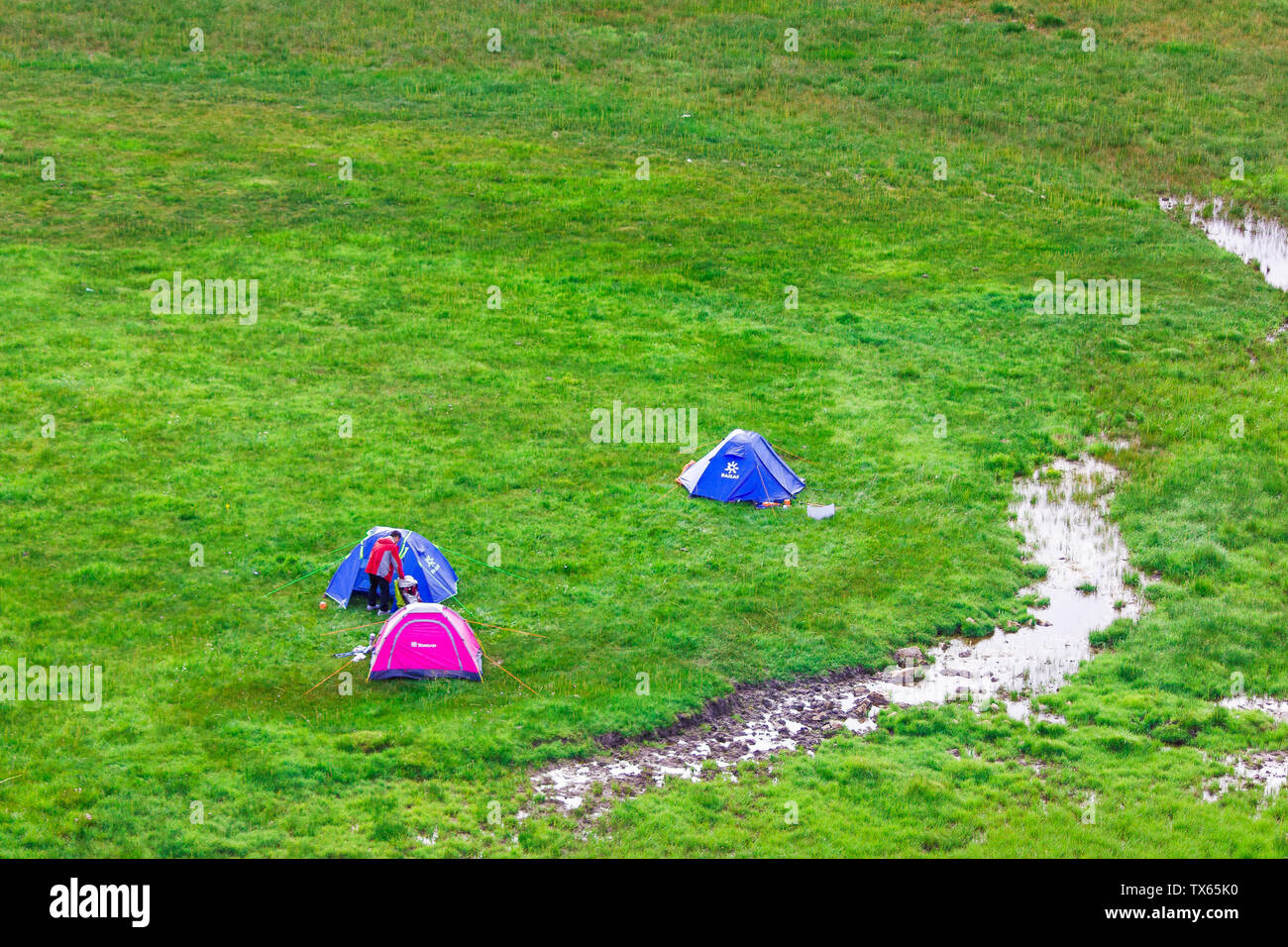 Prairie tent hi-res stock photography and images - Alamy