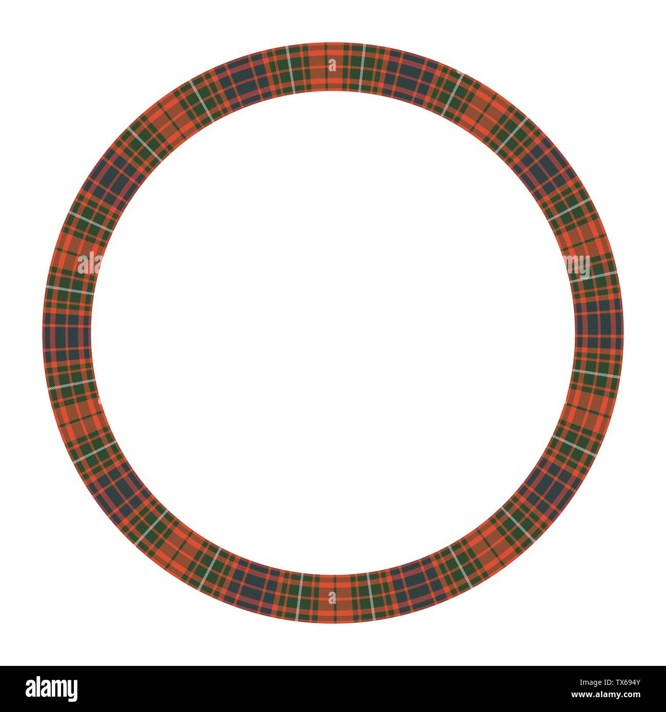 Round frame vector vintage pattern design template. Circle border ...