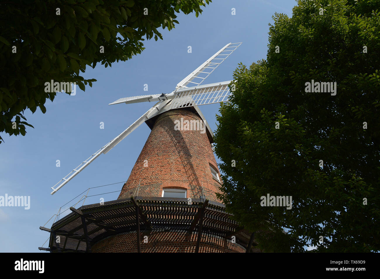 Rayleigh Windmill Essex Stock Photo - Alamy